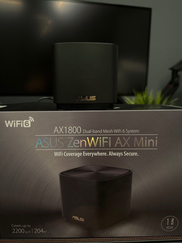 ASUS Zen Wi-Fi AX mini (AX 1800 ) Wi-Fi 6, Computers & Tech, Parts ...