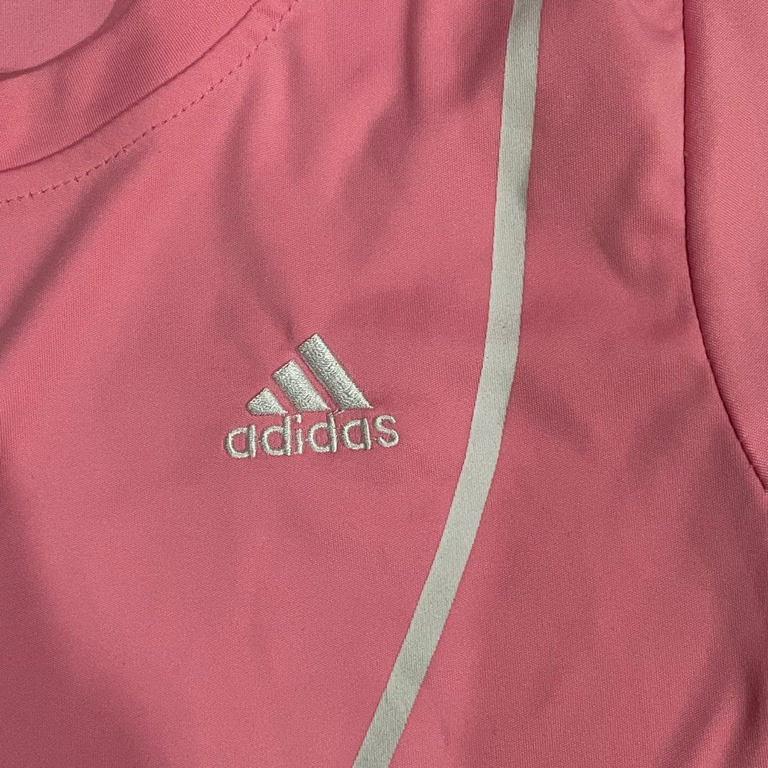 Authentic adidas stylish light pink dry fit top, Women's Fashion ...