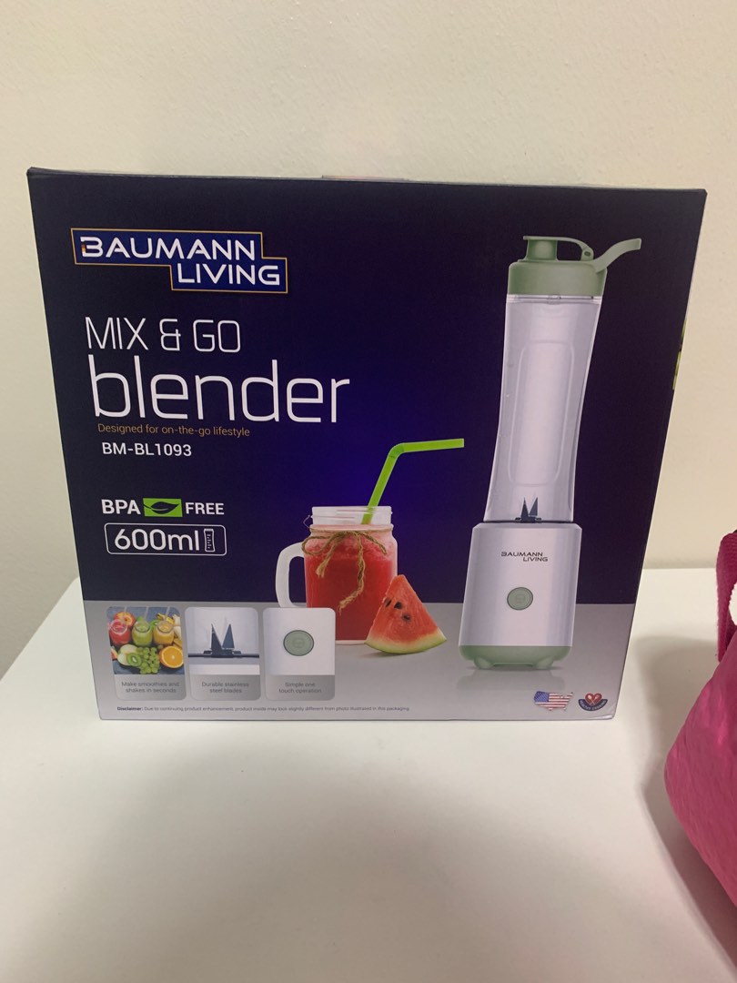 Baumann Living Mix & Go Blender from S&R, TV & Home Appliances, Kitchen Appliances, Juicers ...