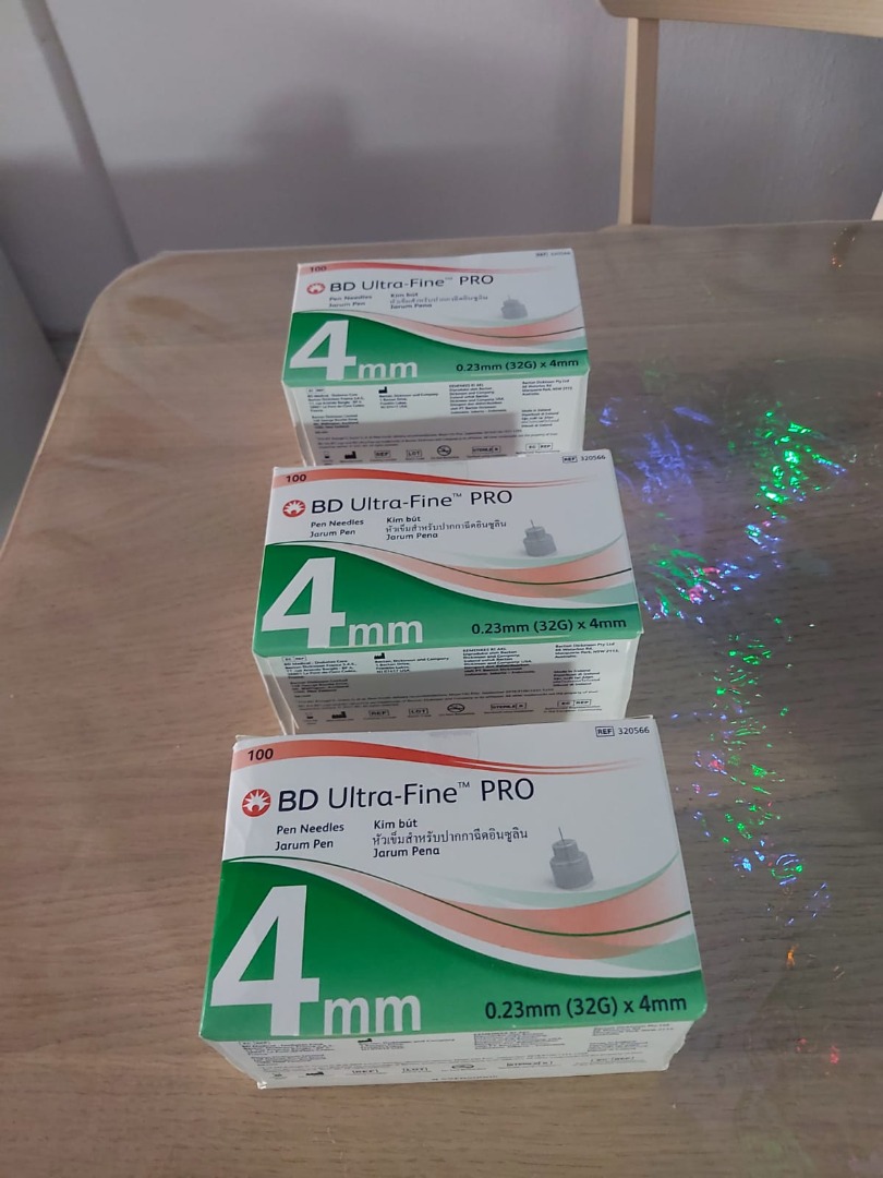 BD Ultra-Fine Pro Pen Needles 4mm, Health & Nutrition, Medical Supplies & Tools on Carousell