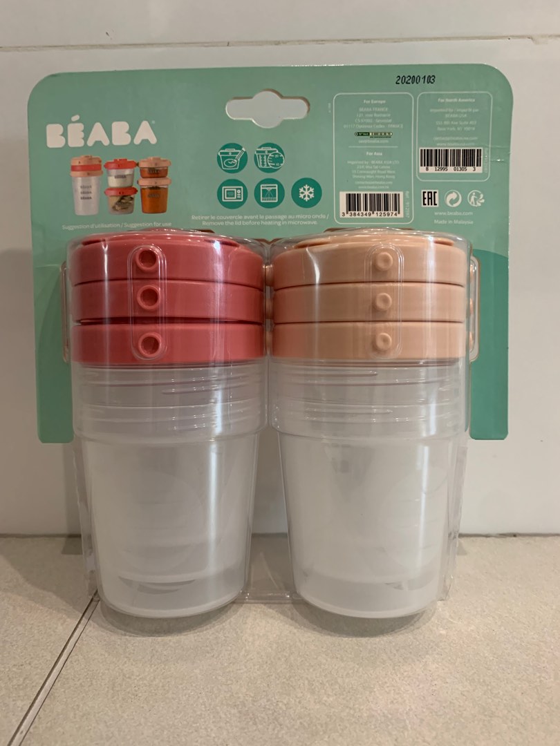 Beaba Clip Portions Food Container, Babies & Kids, Nursing & Feeding ...
