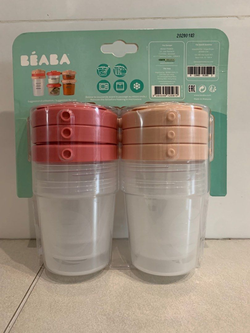 Beaba Clip Portions Food Container, Babies & Kids, Nursing & Feeding ...