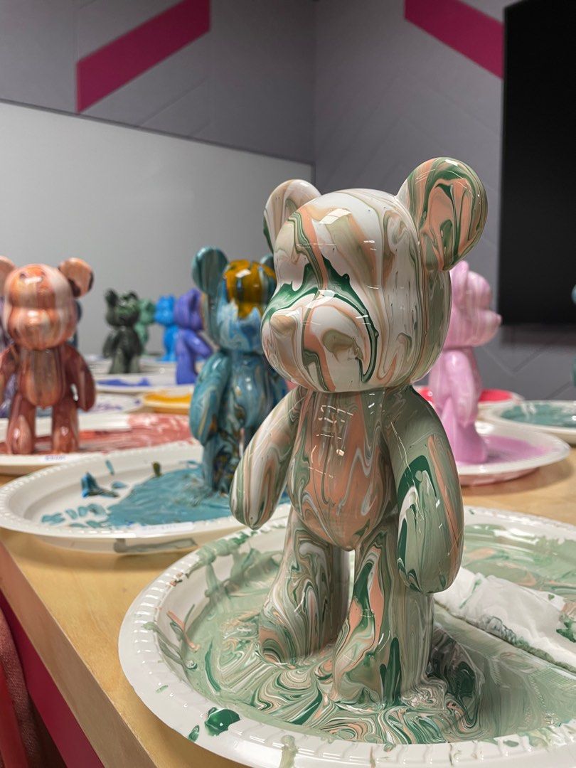 Bearbrick DIY | Workshop Acrylic Paint Bearbricks , Hobbies & Toys ...