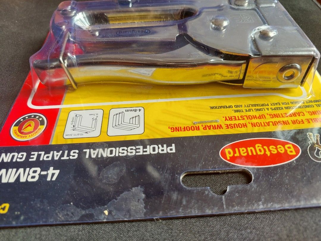 Bestguard Staple Gun 4-8mm C432, Commercial & Industrial, Construction ...