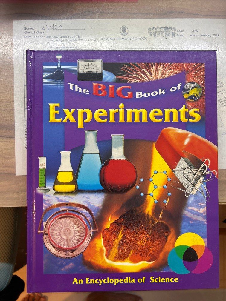 Big book of experiment, Hobbies & Toys, Books & Magazines, Children's ...