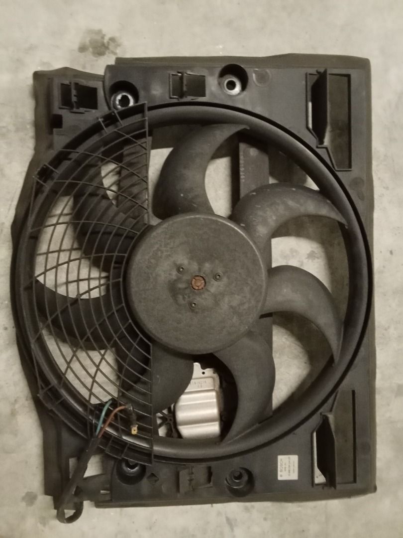 BMW OEM E46 BOSCH AUXILIARY AUX A/C AIR CONDITIONING COOLING SYSTEM FAN ...