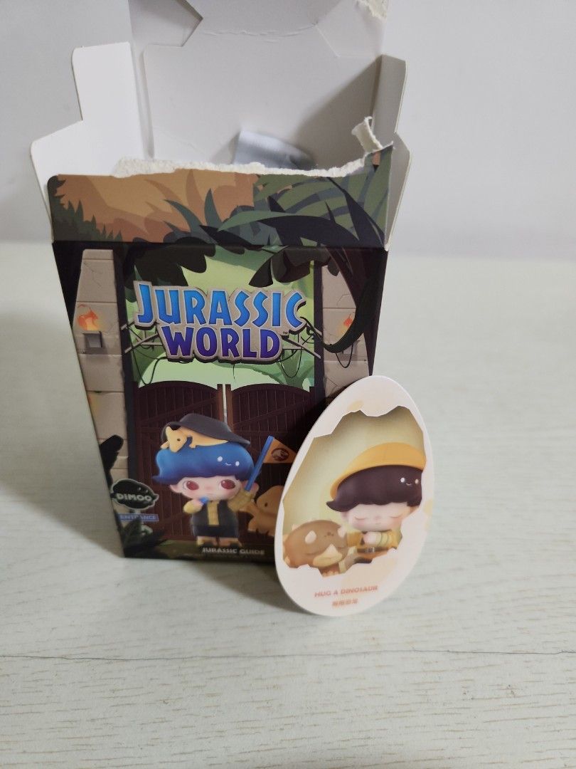 [WTS] BNIF POP MART DIMOO "JURASSIC WORLD" : HUG A DINOSAUR, Hobbies ...