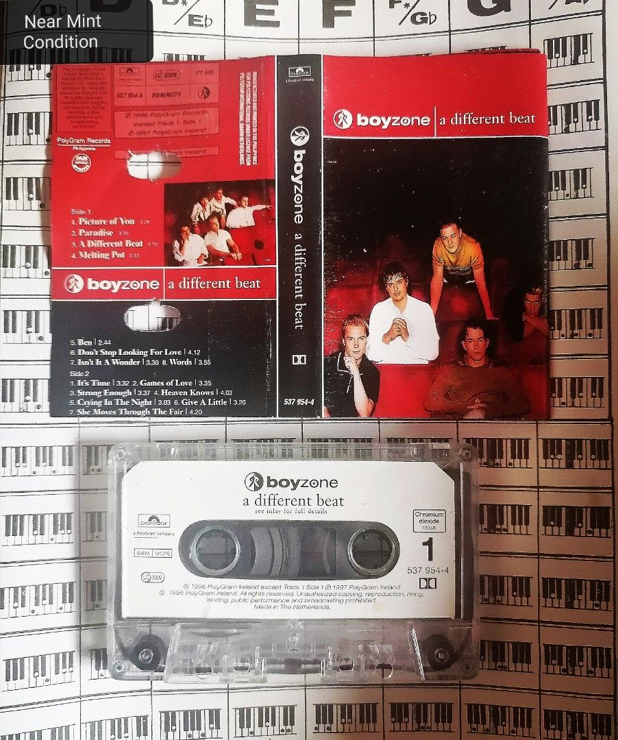 Boyzone A Different Beat Cassette Tape Original Cassette Tapes For Sale ...