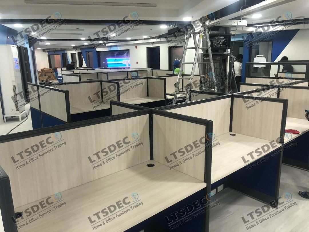 Bpo cubicles table Office partition Furniture!, Furniture & Home Living ...