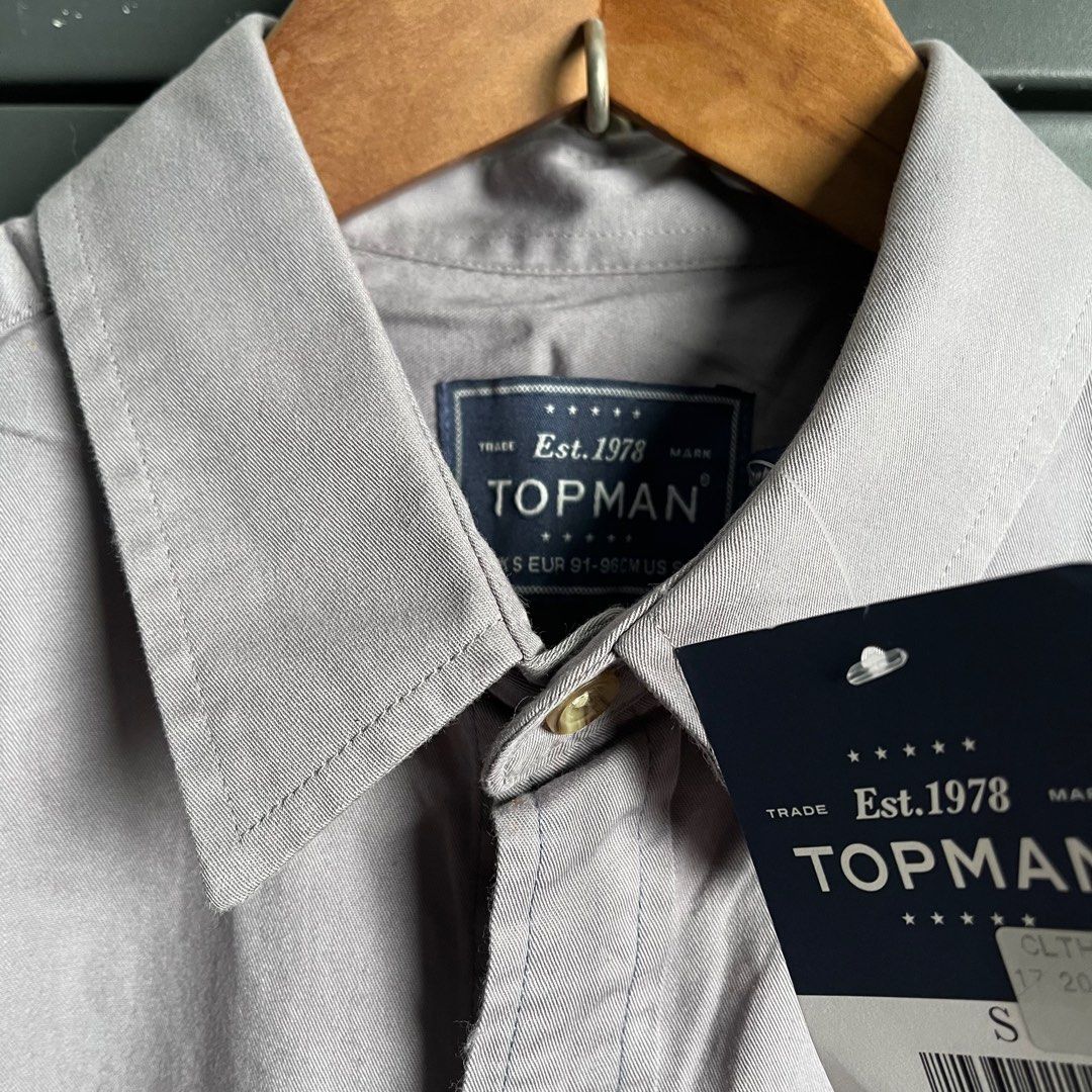 Brand new topman utility work style shirt, Men's Fashion, Tops & Sets ...