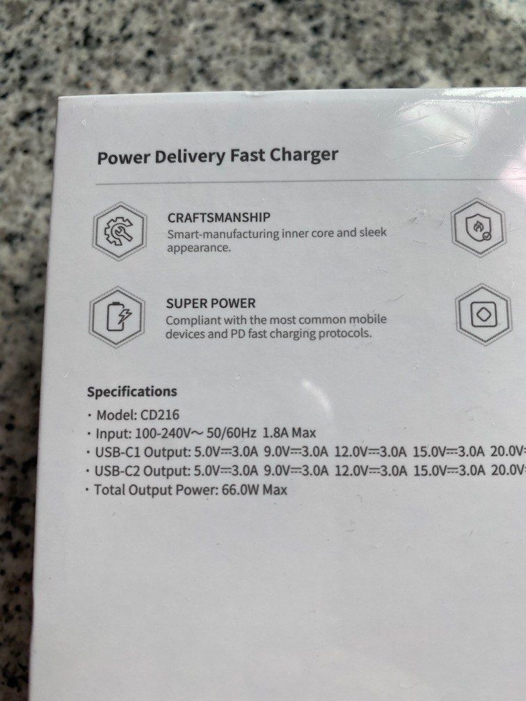 Brand new Ugreen PD Fast Charger, Mobile Phones & Gadgets, Mobile ...