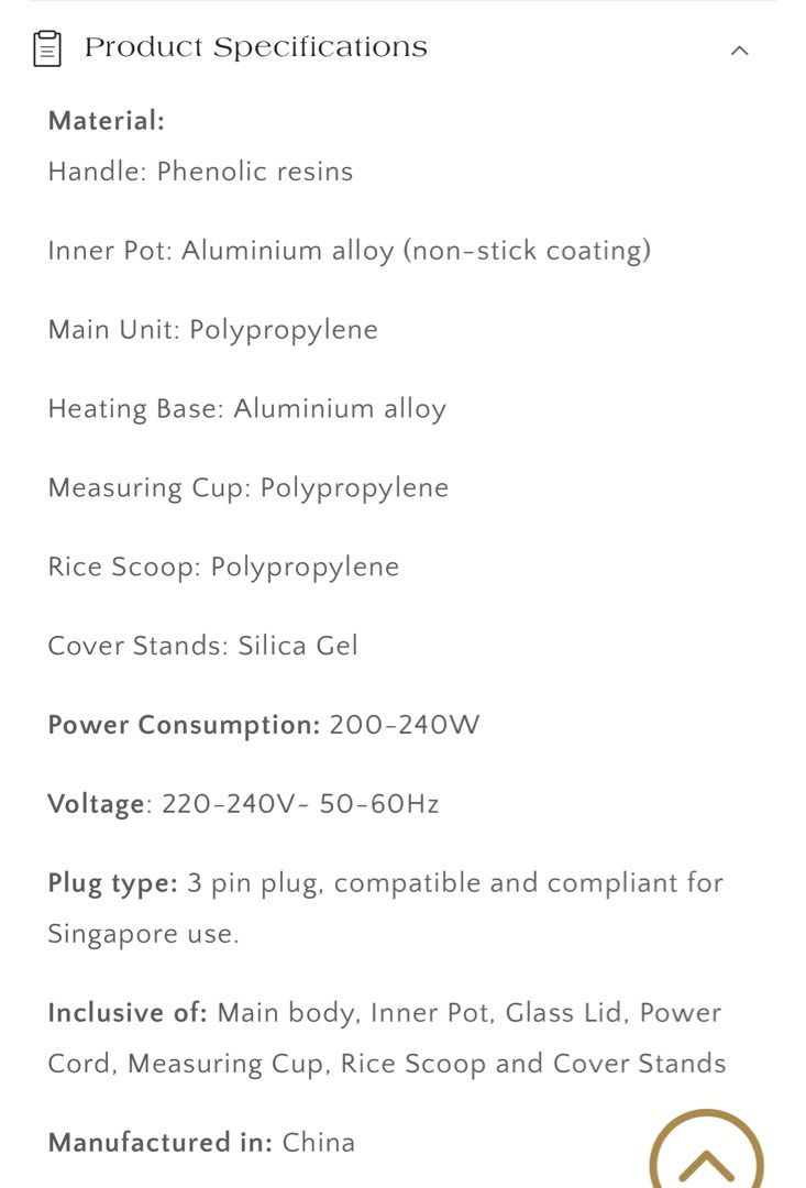 Bruno Compact Rice Cooker, TV & Home Appliances, Kitchen Appliances ...