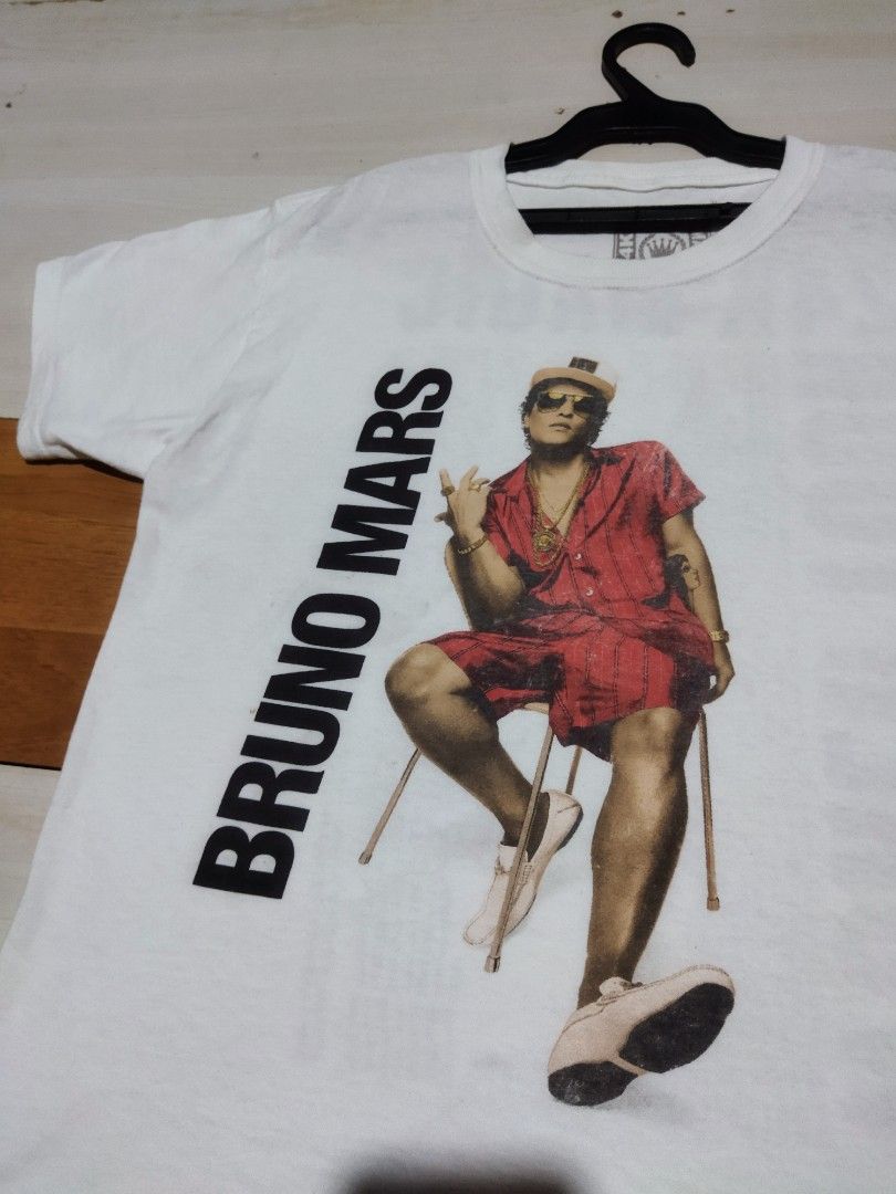 Bruno Mars 24k magic world tour t shirt, Men's Fashion, Tops & Sets ...