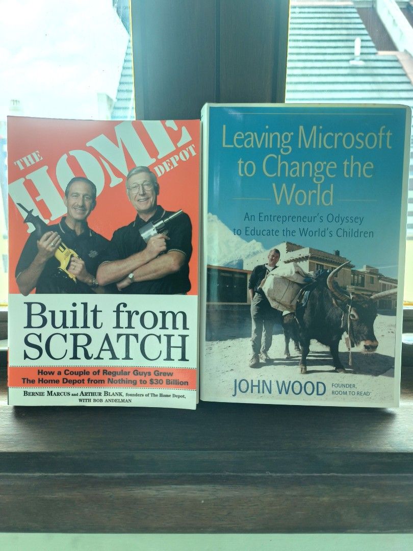 Built from Scratch / Leaving Microsoft to Change the World, Hobbies ...