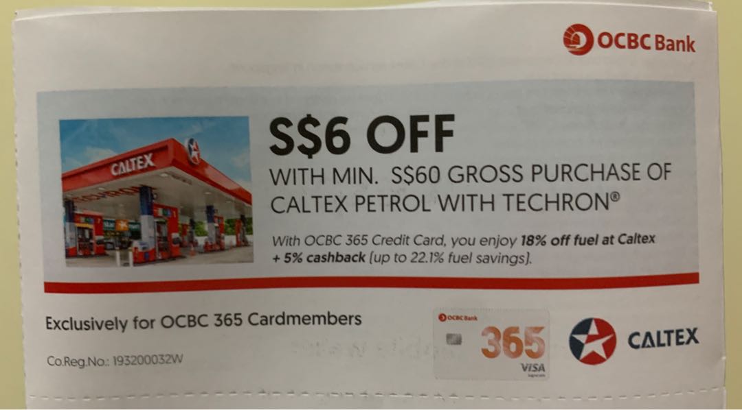 Caltex petrol vouchers, Tickets & Vouchers, Vouchers on Carousell