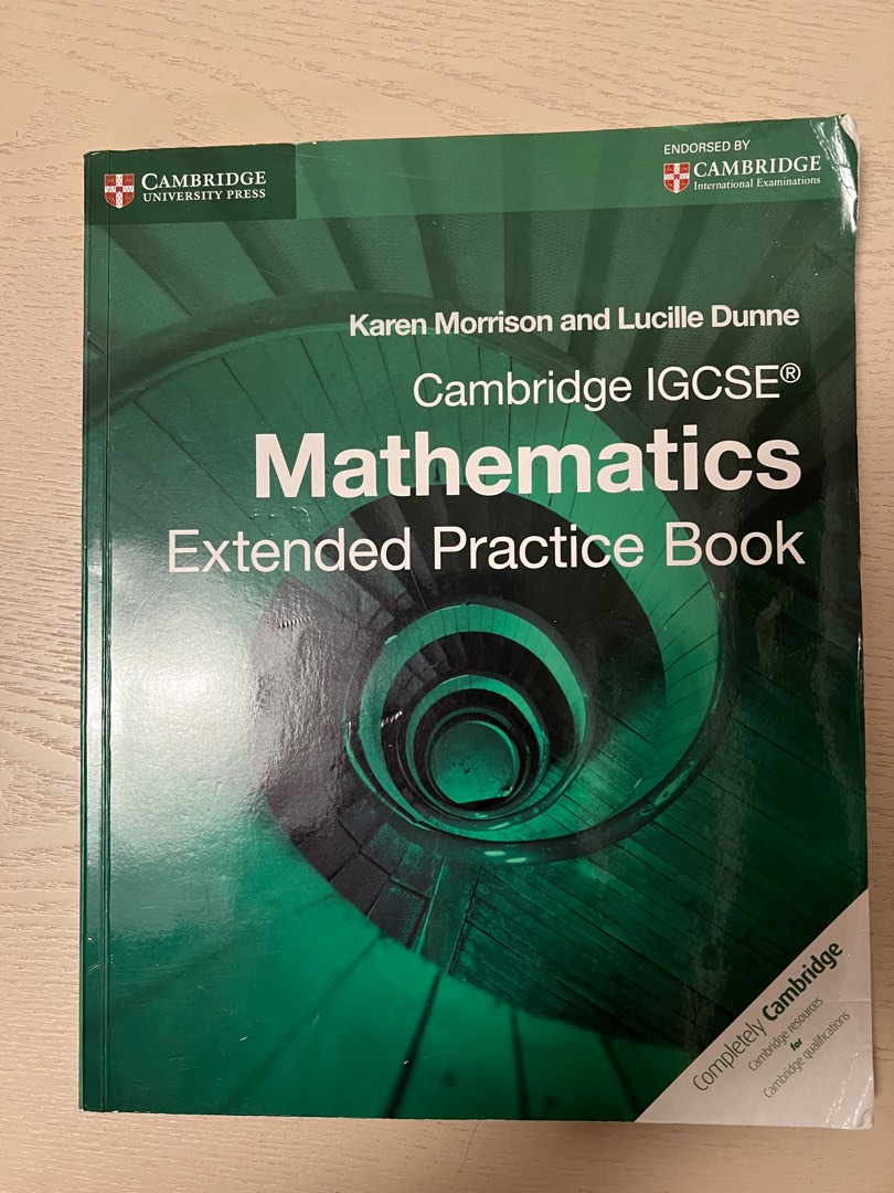 Cambridge Igcse Mathematics Extended Practice Book 興趣及遊戲 書本 And 文具 教科書