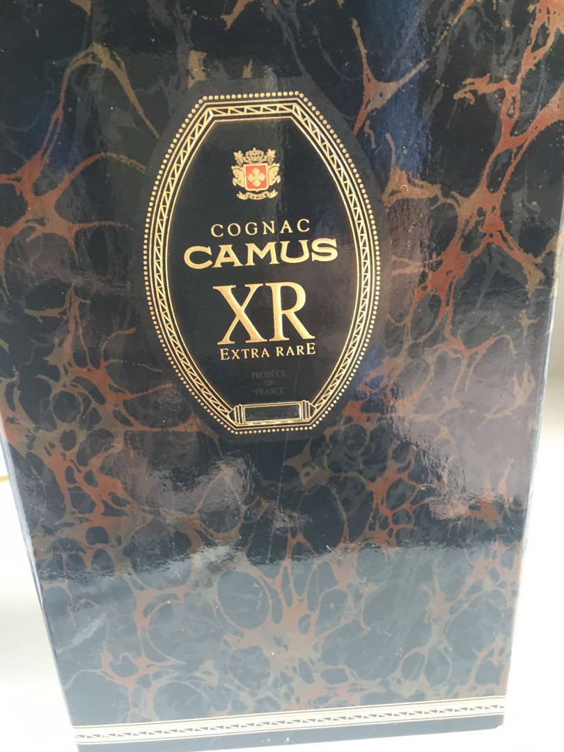 Cognac liquor Camus extra rare XR , Food & Drinks, Alcoholic Beverages ...