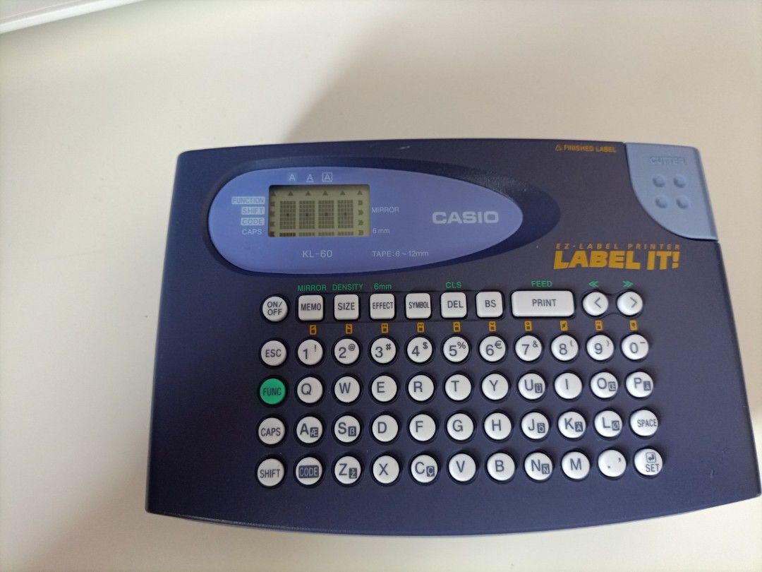 Casio Label Printer, Computers & Tech, Printers, Scanners & Copiers on ...
