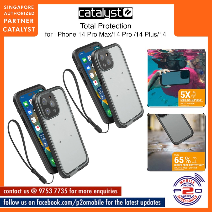 Catalyst Total Protection for iPhone 14 Pro Max / 14 Pro / 14 Plus / 14 ...