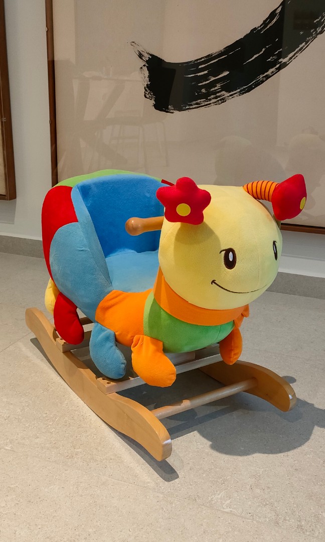 Caterpillar Rocking Chair, Babies & Kids, Infant Playtime on Carousell