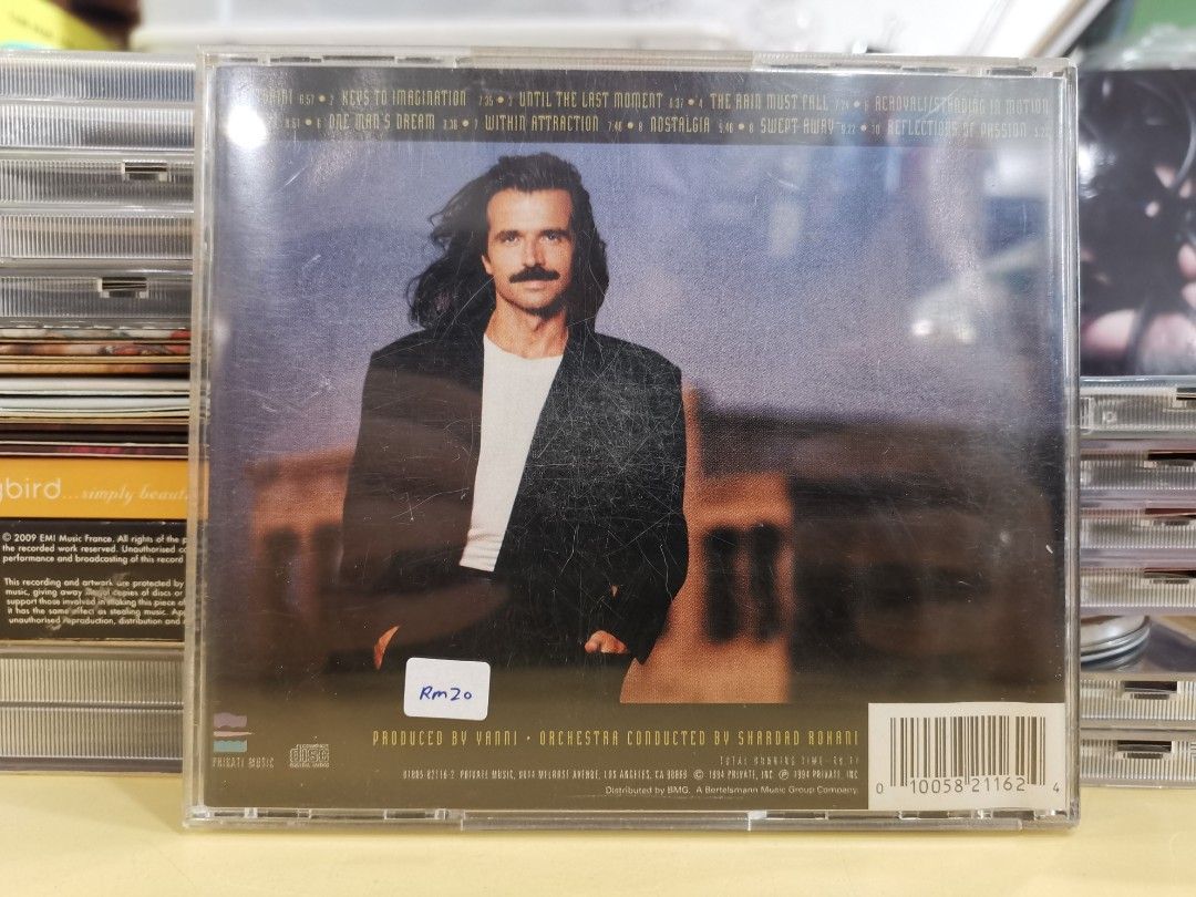 (CD) YANNI YANNI LIVE AT THE ACROPOLIS, Hobbies & Toys, Music & Media ...
