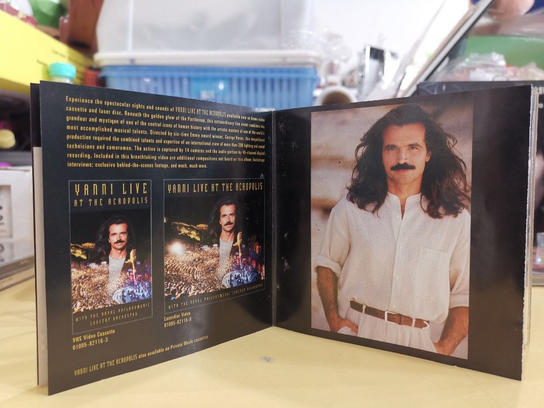 (CD) YANNI YANNI LIVE AT THE ACROPOLIS, Hobbies & Toys, Music & Media ...