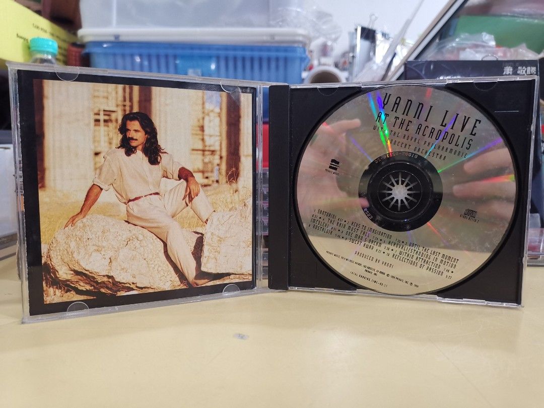 (CD) YANNI YANNI LIVE AT THE ACROPOLIS, Hobbies & Toys, Music & Media ...