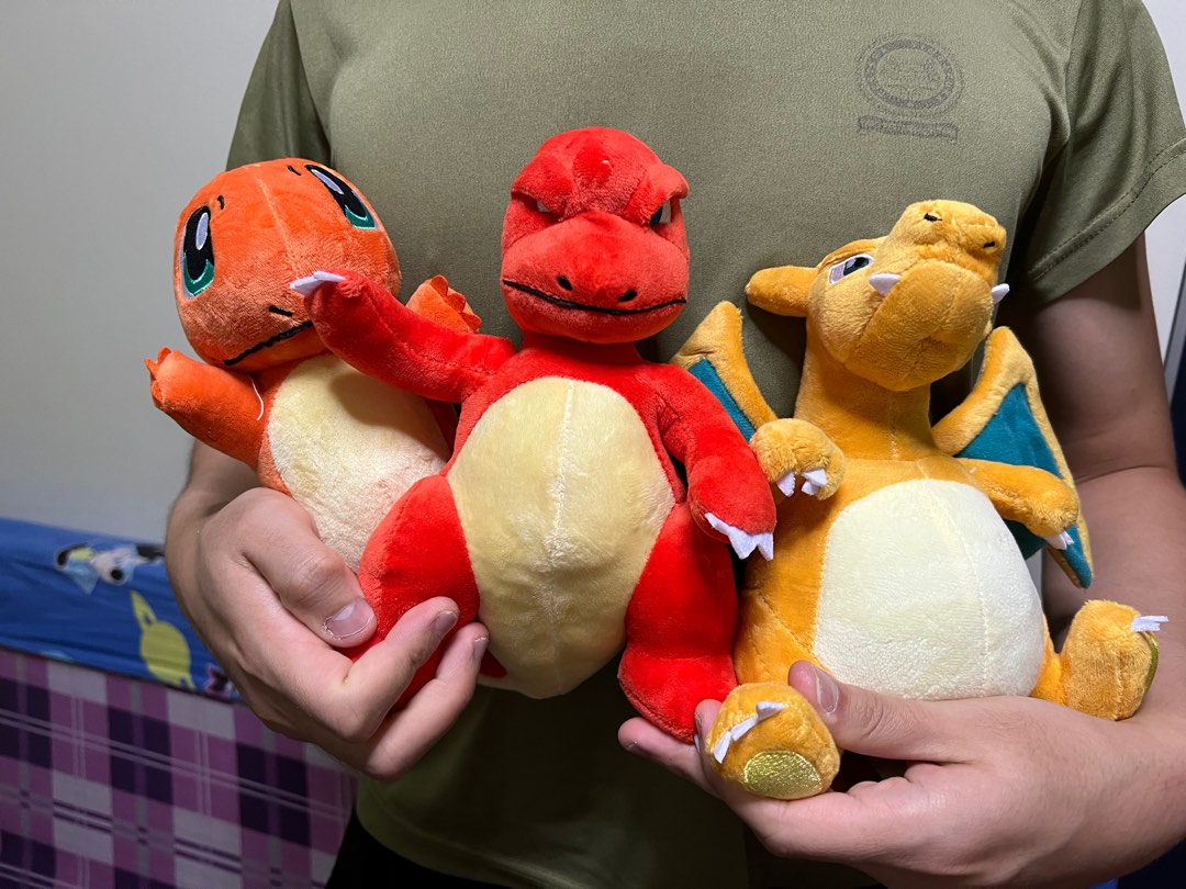 Charizard Evolution Pokemon Soft Toys, Hobbies & Toys, Toys & Games on ...