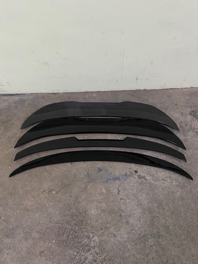 *CHEAP* BMW F10 F30 5 Series 3 Series CF/Gloss Black PSM,M4,MP Boot Lip ...