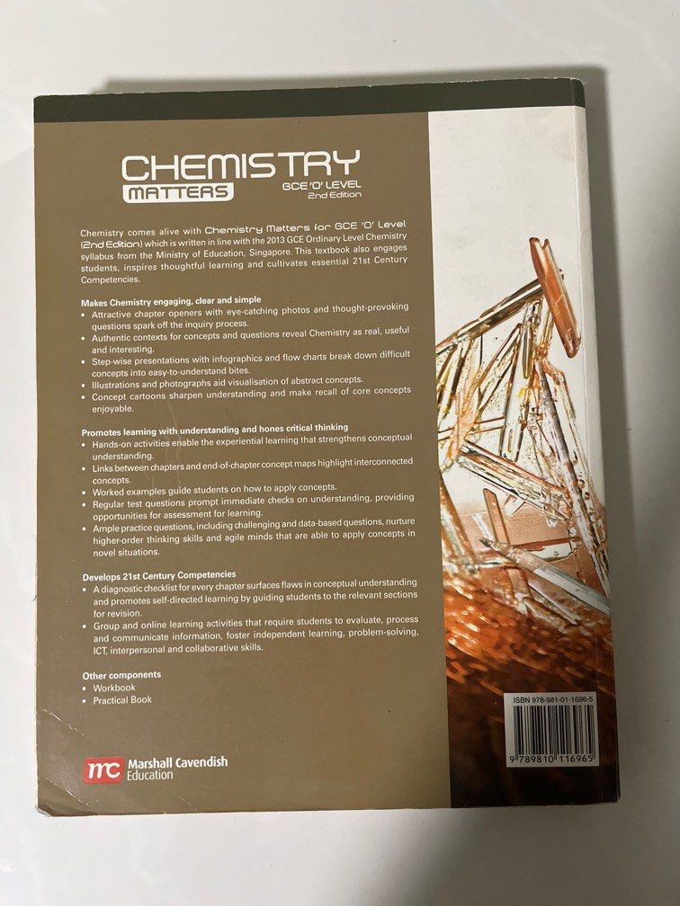 Chemistry Matters GCE O Level 2nd Edition, Hobbies & Toys, Books ...