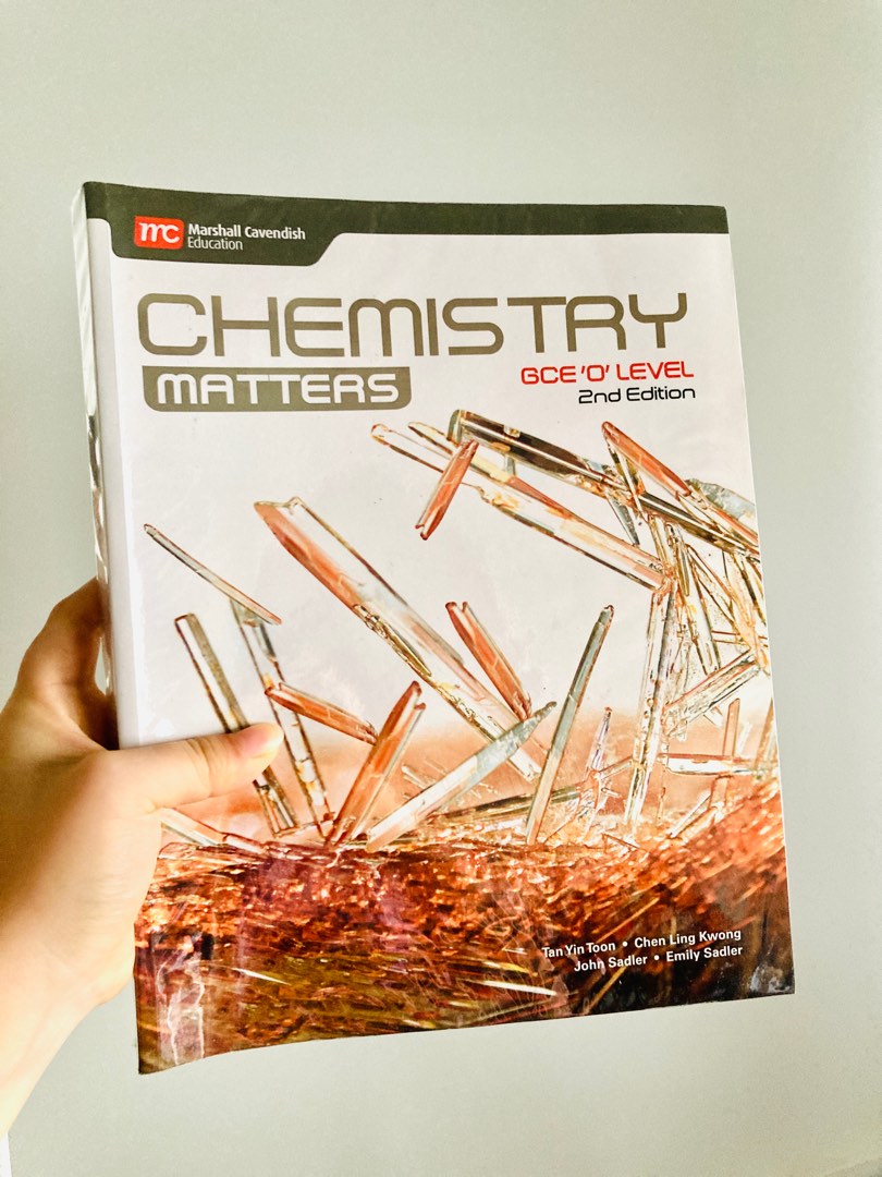 Chemistry Matters O Level Textbook, Hobbies & Toys, Books & Magazines ...