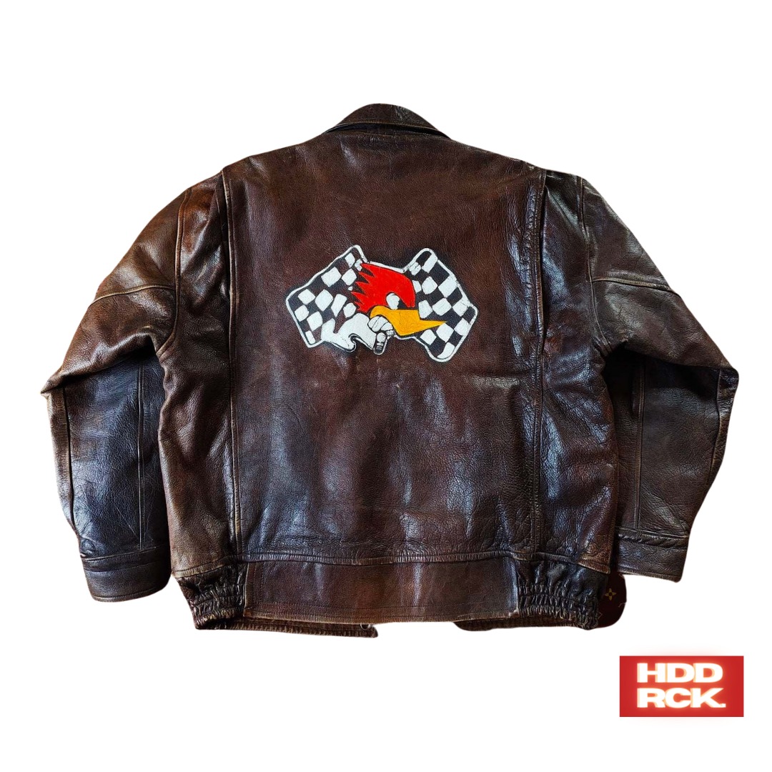 Clay Smith Mr. Horsepower Cowhide Leather jacket, Men's Fashion, Coats, Jackets and Outerwear on ...