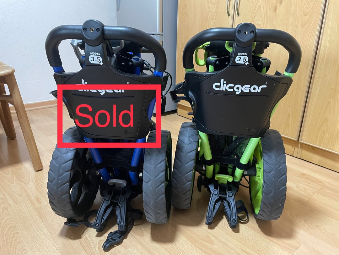 Clicgear Golf Trolley model 3.5, Sports Equipment, Sports & Games, Golf ...