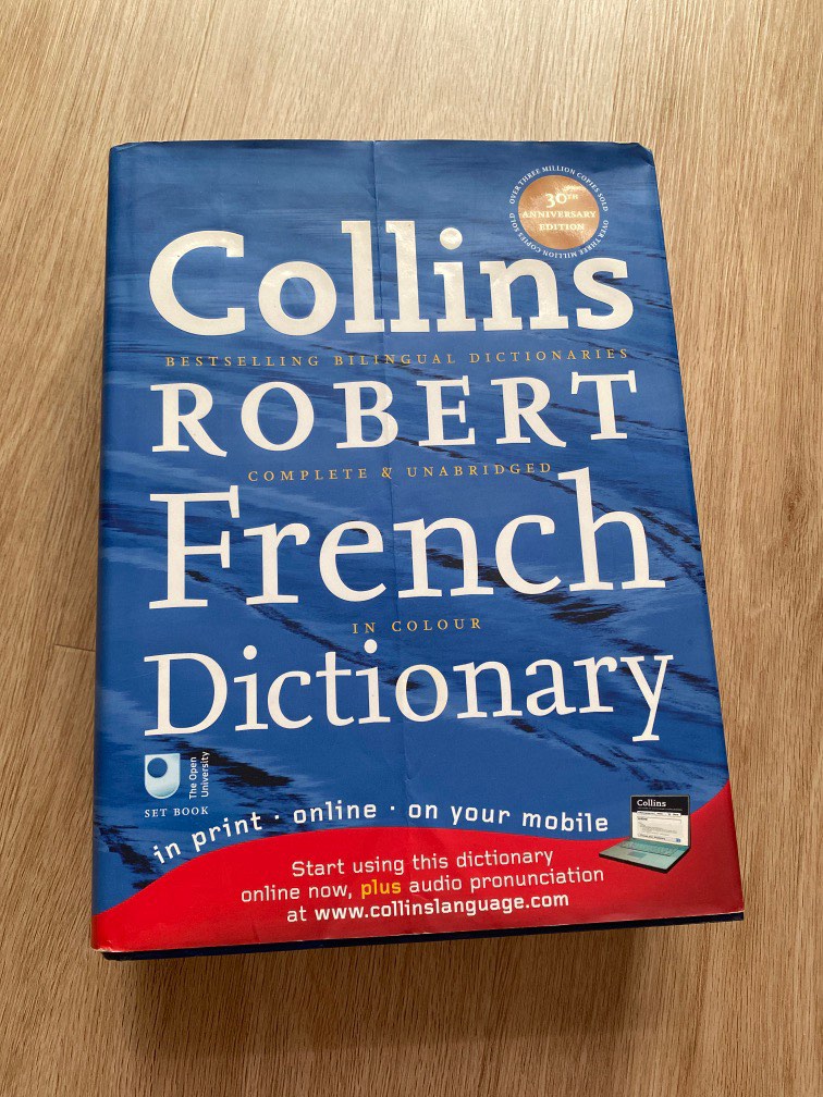 COLLINS Complete & Unabridged French Dictionary, Hobbies & Toys, Books ...
