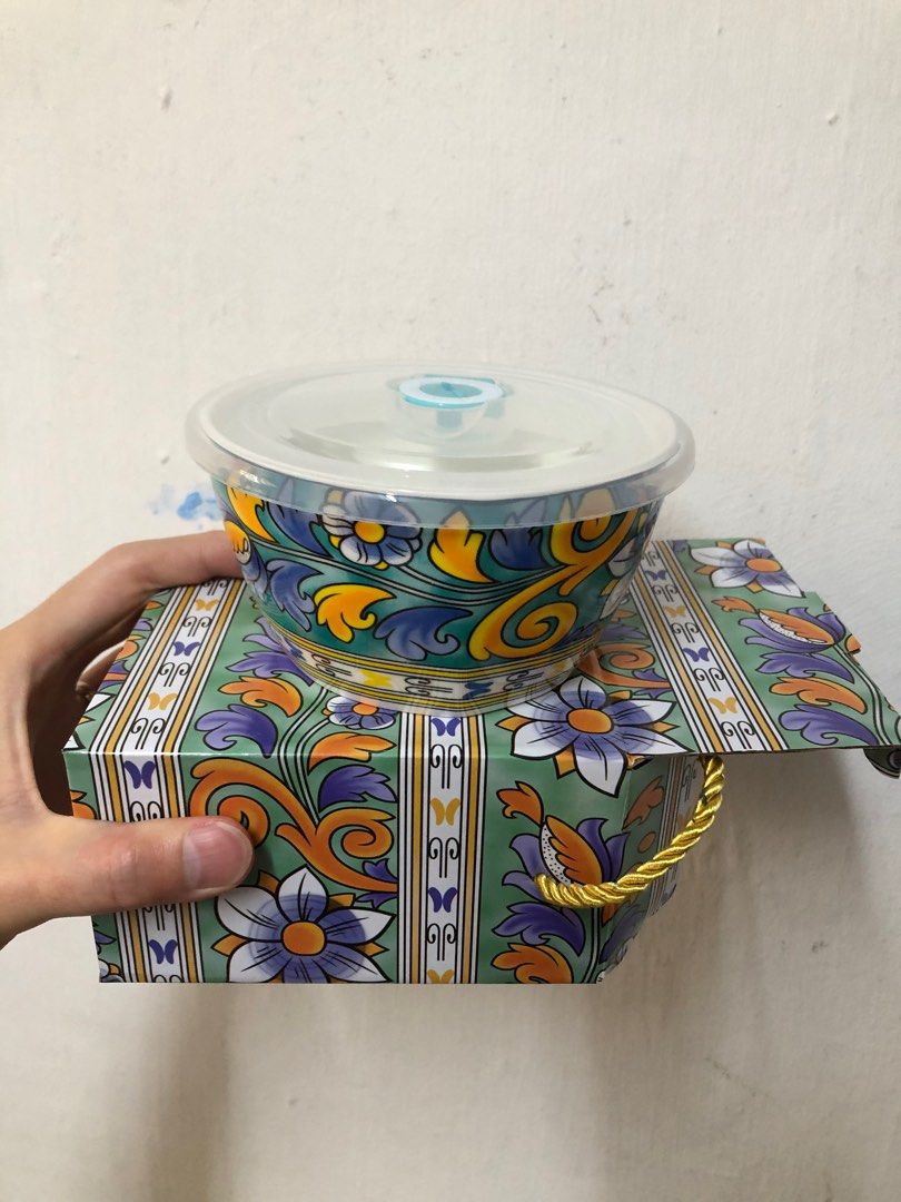 Colourful bowl 12cm diameter, Furniture & Home Living, Home Decor ...