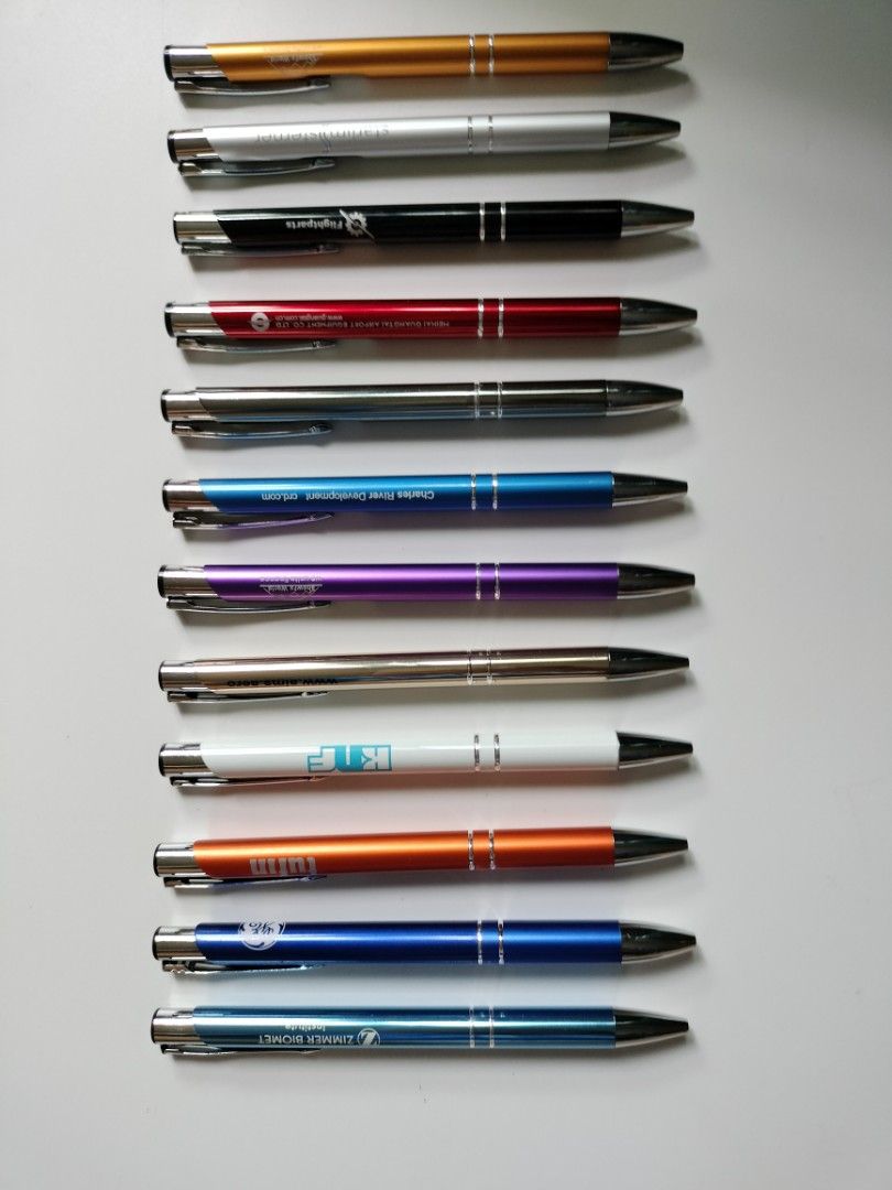 Combo Ballpoint Pen Set of 12 Colours, Hobbies & Toys, Stationery ...