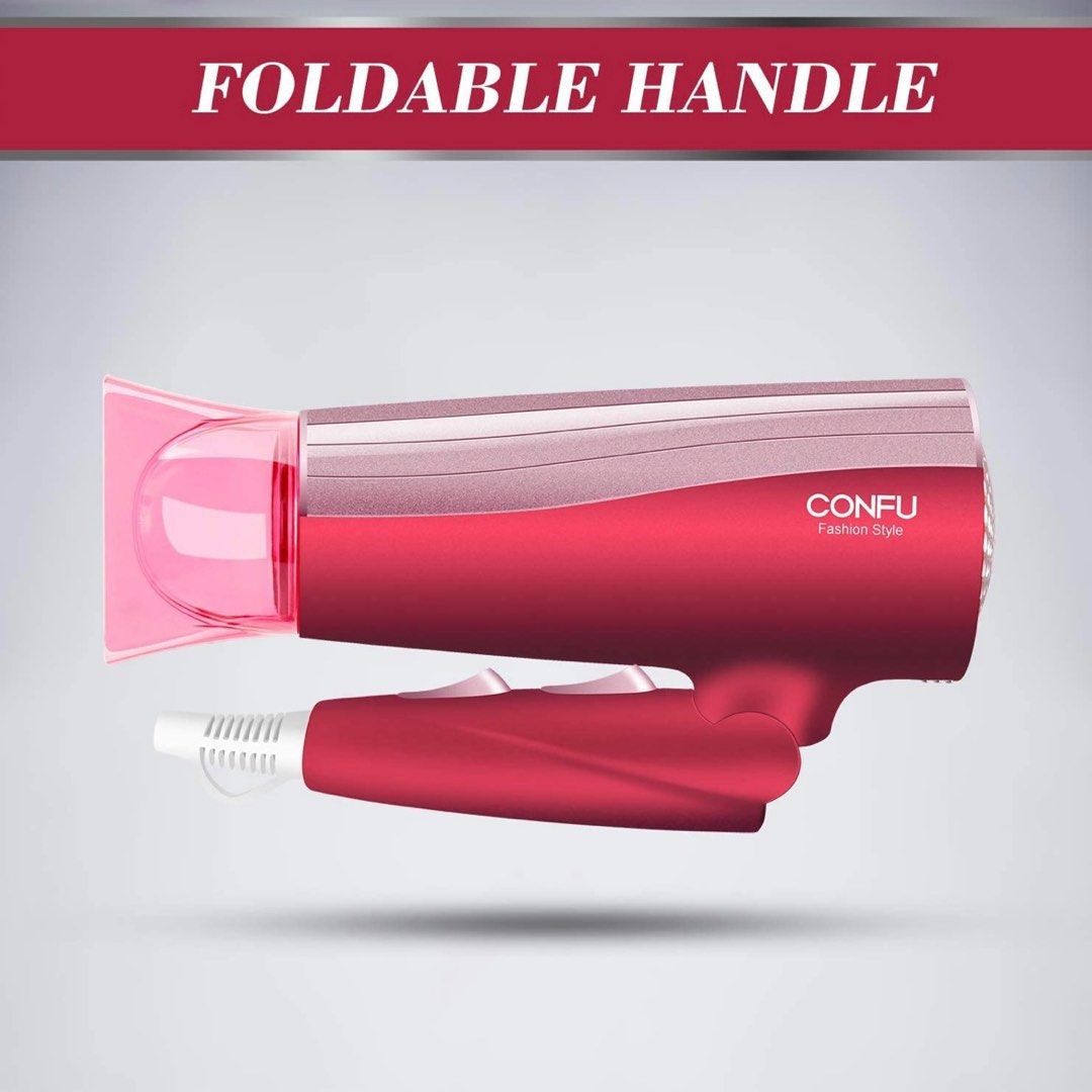Confu 2000w Negative ion Hairdryer Hair Dryer, Women's Fashion, Watches & Accessories, Hair ...