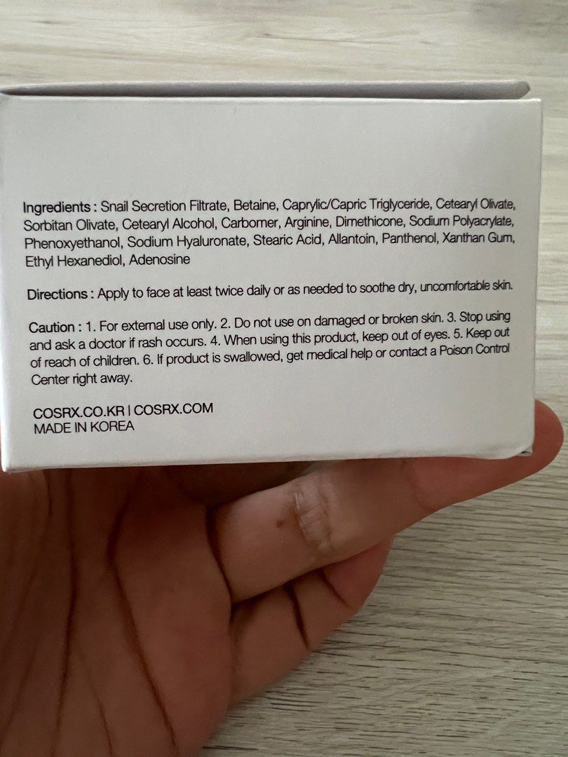 COSRX Advanced Snail 92, Beauty & Personal Care, Face, Face Care on ...