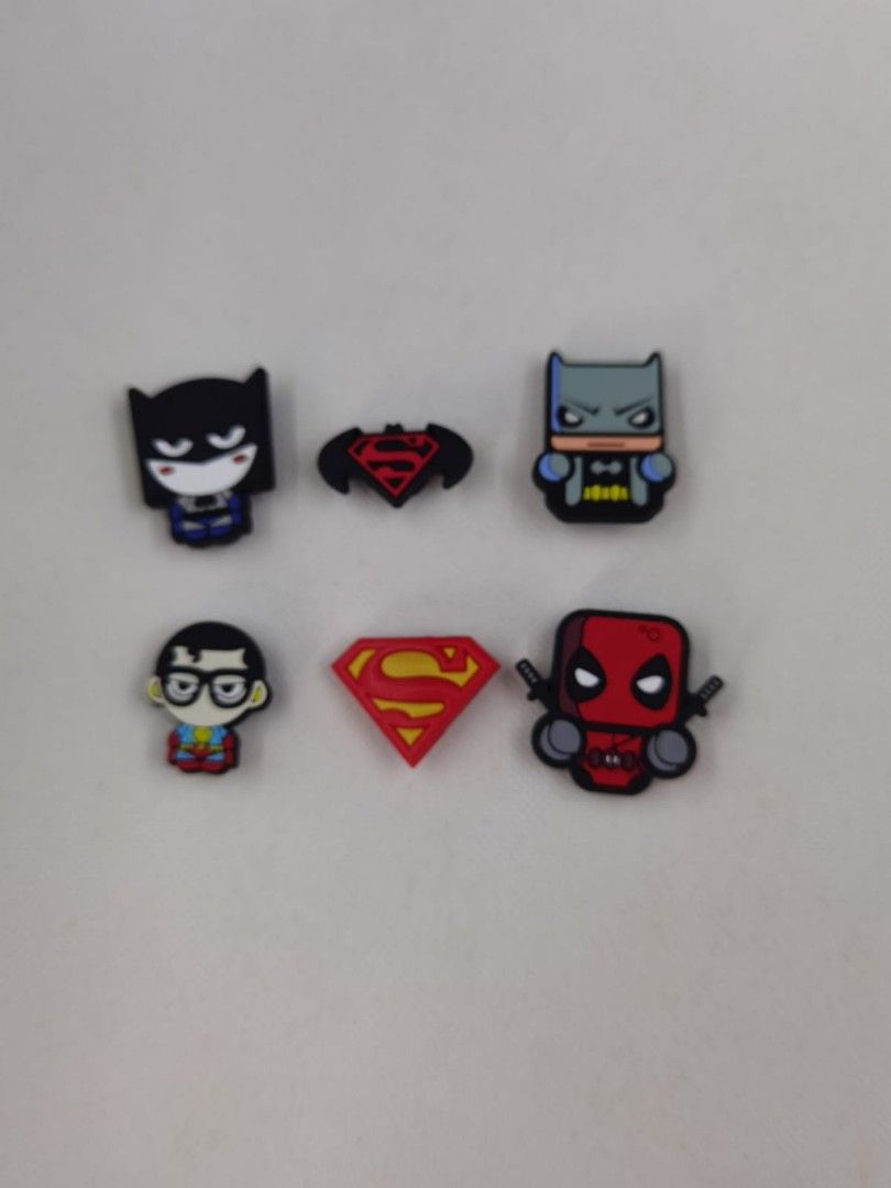 CROCS JIBBITZ / SHOE CHARMS / MARVEL SUPERHERO / STAR WARS / PIRATES OF ...