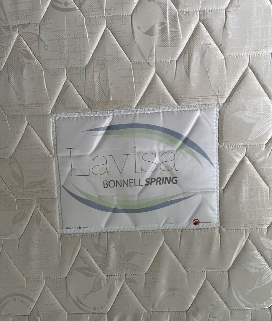 Cuple mattress Lavisa Bonnel Spring, Furniture & Home Living, Furniture ...