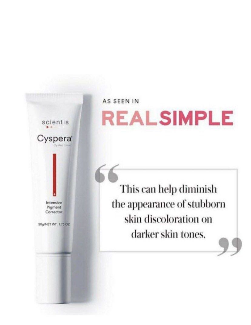 Cyspera cream scientist( hyperpigmentation acne scars), Beauty ...