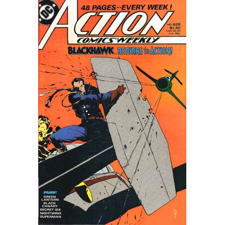 DC COMICS: Action Comics Weekly #628 (1988)(Fine)(FI), Hobbies & Toys ...