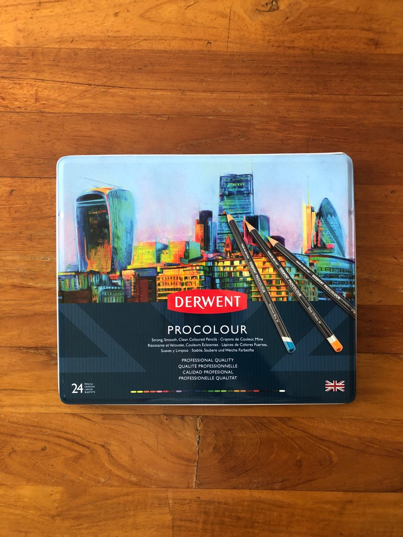 Derwent Procolour Colour Pencils, Hobbies & Toys, Stationery & Craft ...