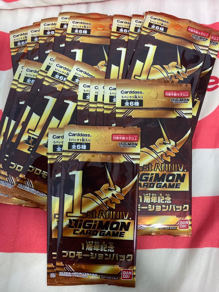 Digimon promo pack, Hobbies & Toys, Toys & Games on Carousell