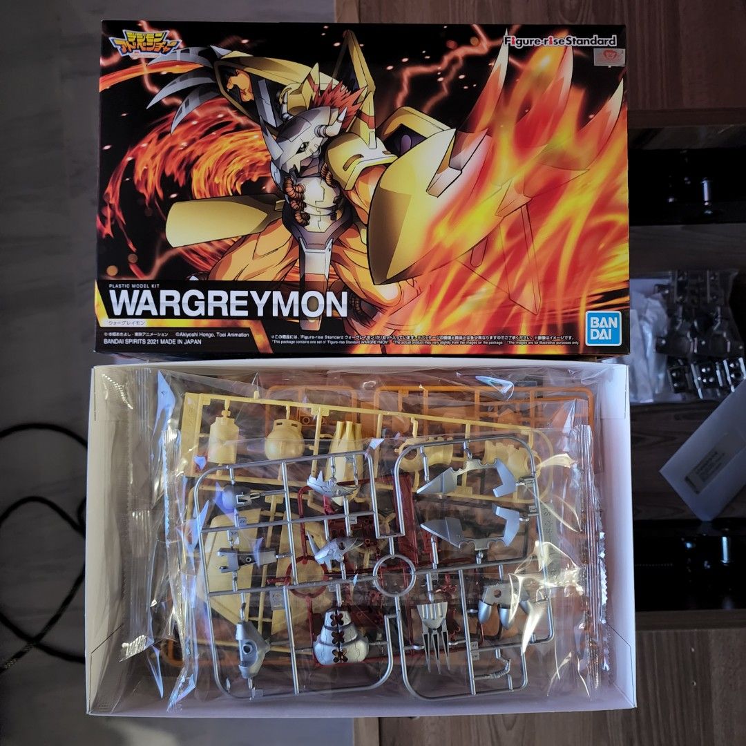 Digimon Wargreymon Kit, Hobbies & Toys, Toys & Games on Carousell