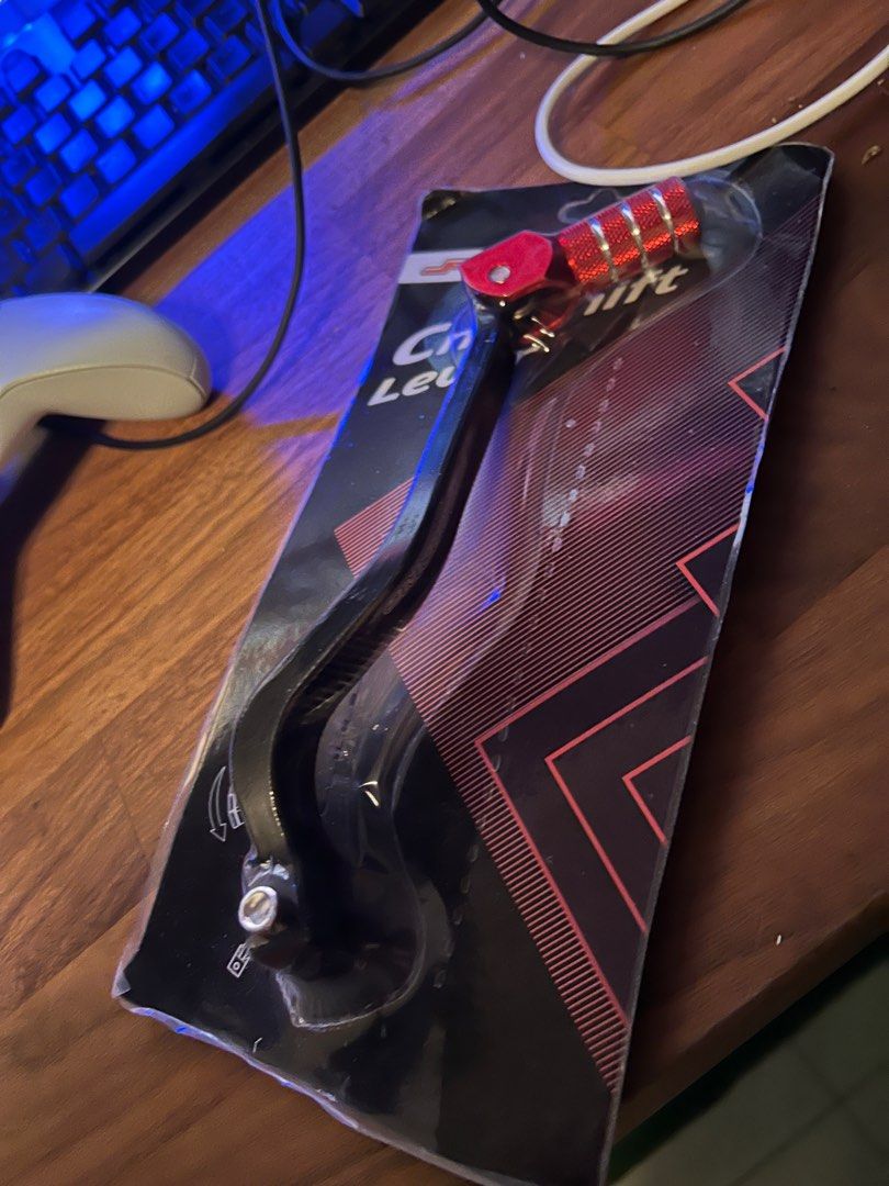 DRZ gear pedal, Motorcycles, Motorcycle Accessories on Carousell