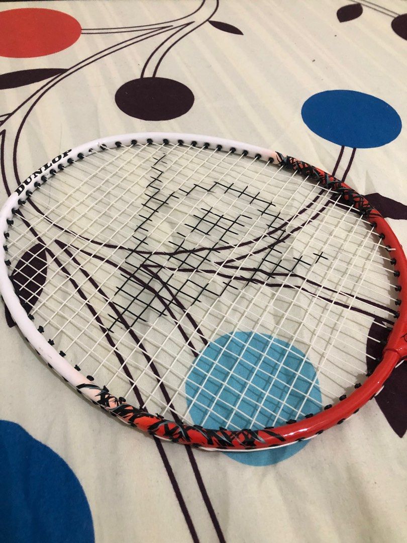 Dunlop Badminton Racket [Action SP White], Sports Equipment, Sports ...