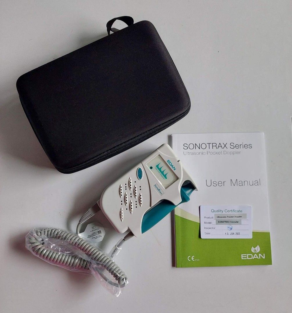 Edan Sonotrax Vascular with 8 mhz probe, Health & Nutrition, Medical ...