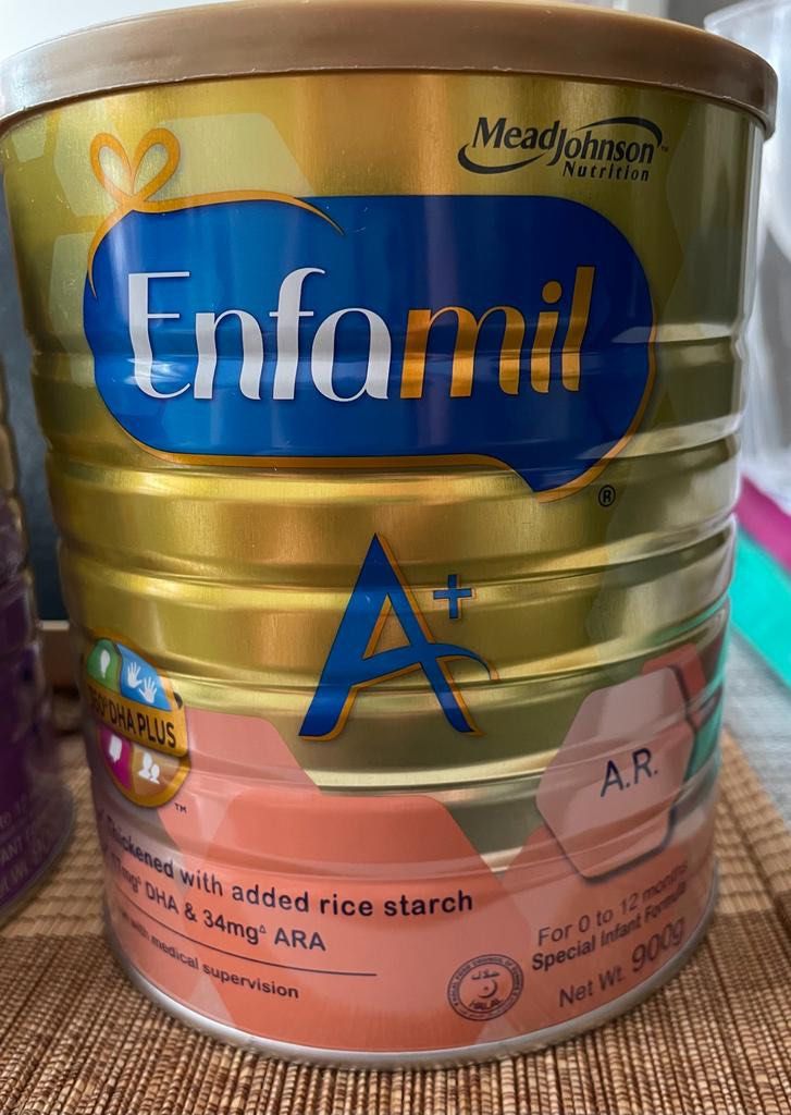 Enfamil A+ A.R. for 0 to 12 months, Babies & Kids, Nursing & Feeding ...