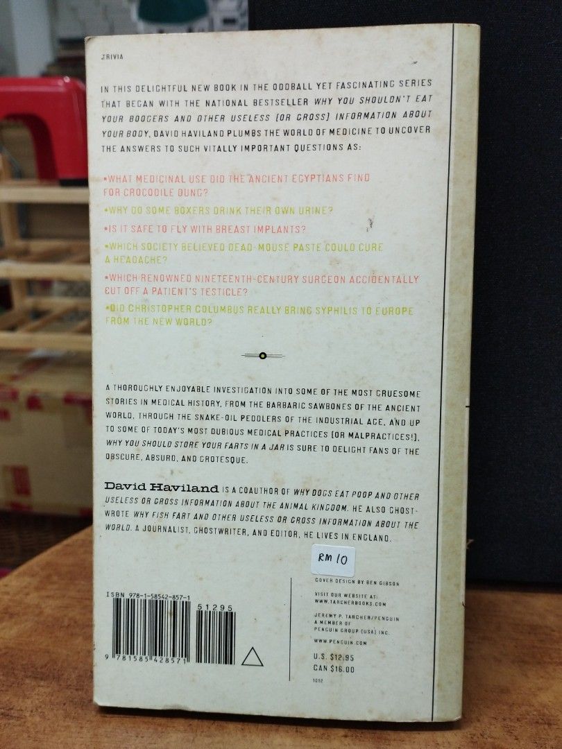 (ENG) Why You Should Store Your Farts In A Jar, Hobbies & Toys, Books & Magazines, Textbooks on ...